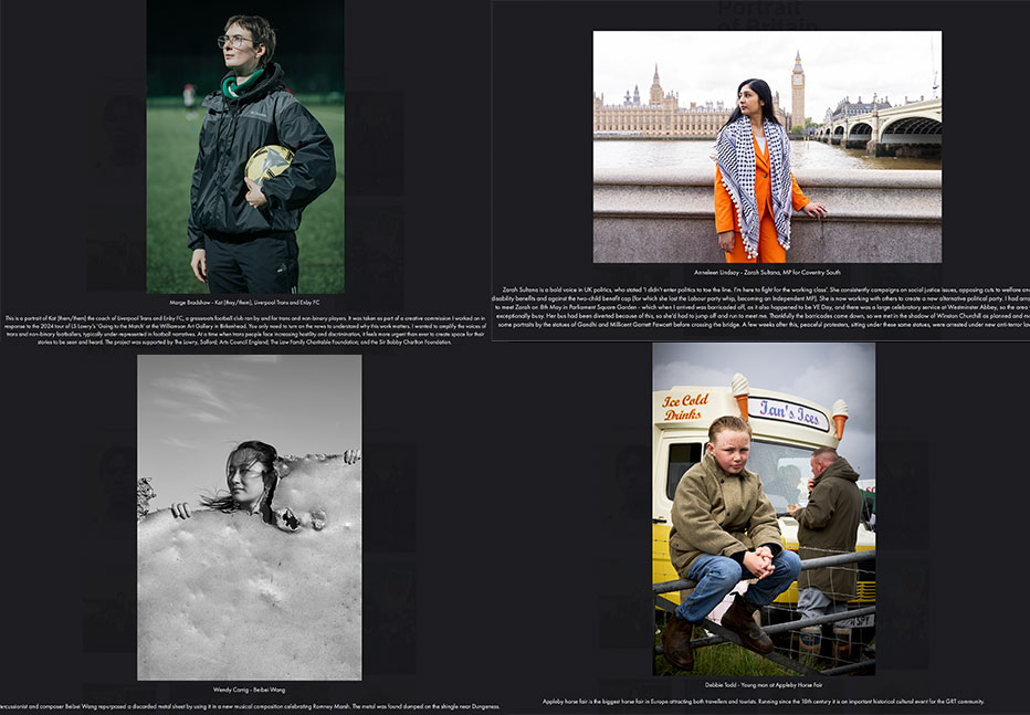 RPS Women in Photography Members Shortlisted for Portrait of Britain 2025