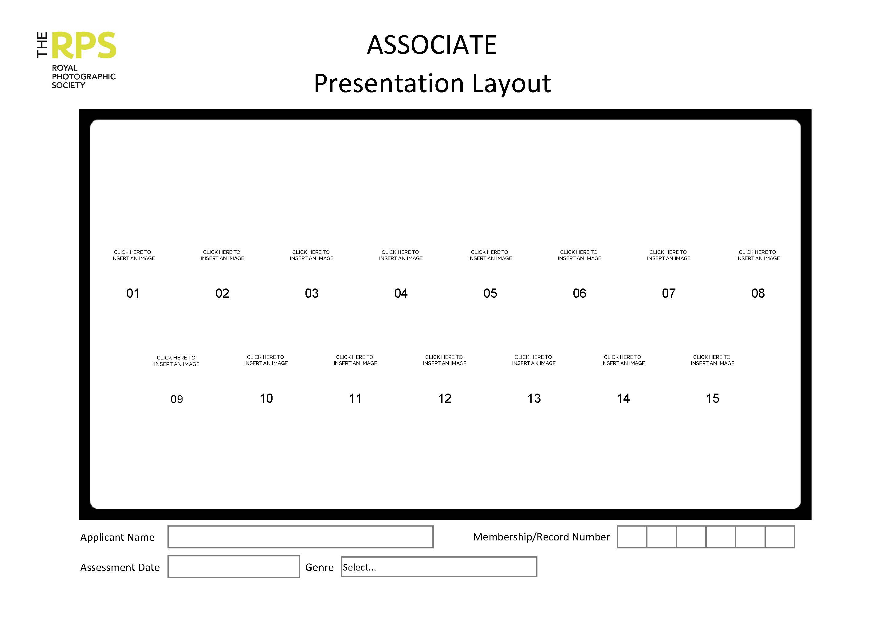 ARPS Presentation Layouts - Digital Format