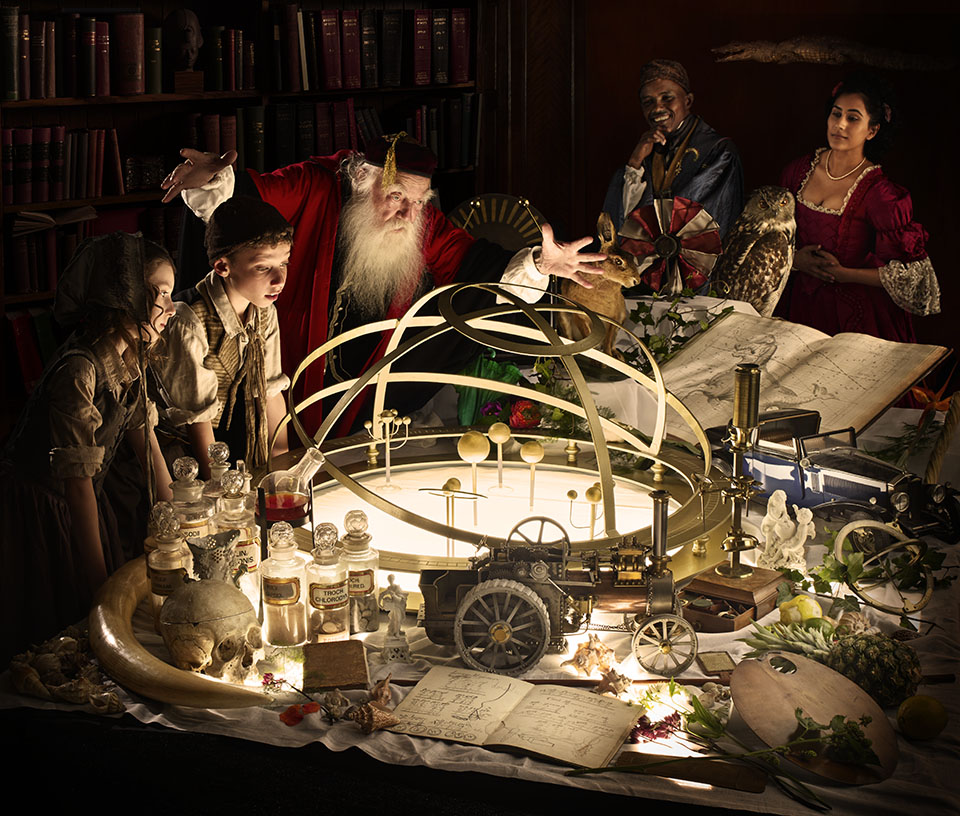 Red Saunders brings hidden stories to life on an epic scale