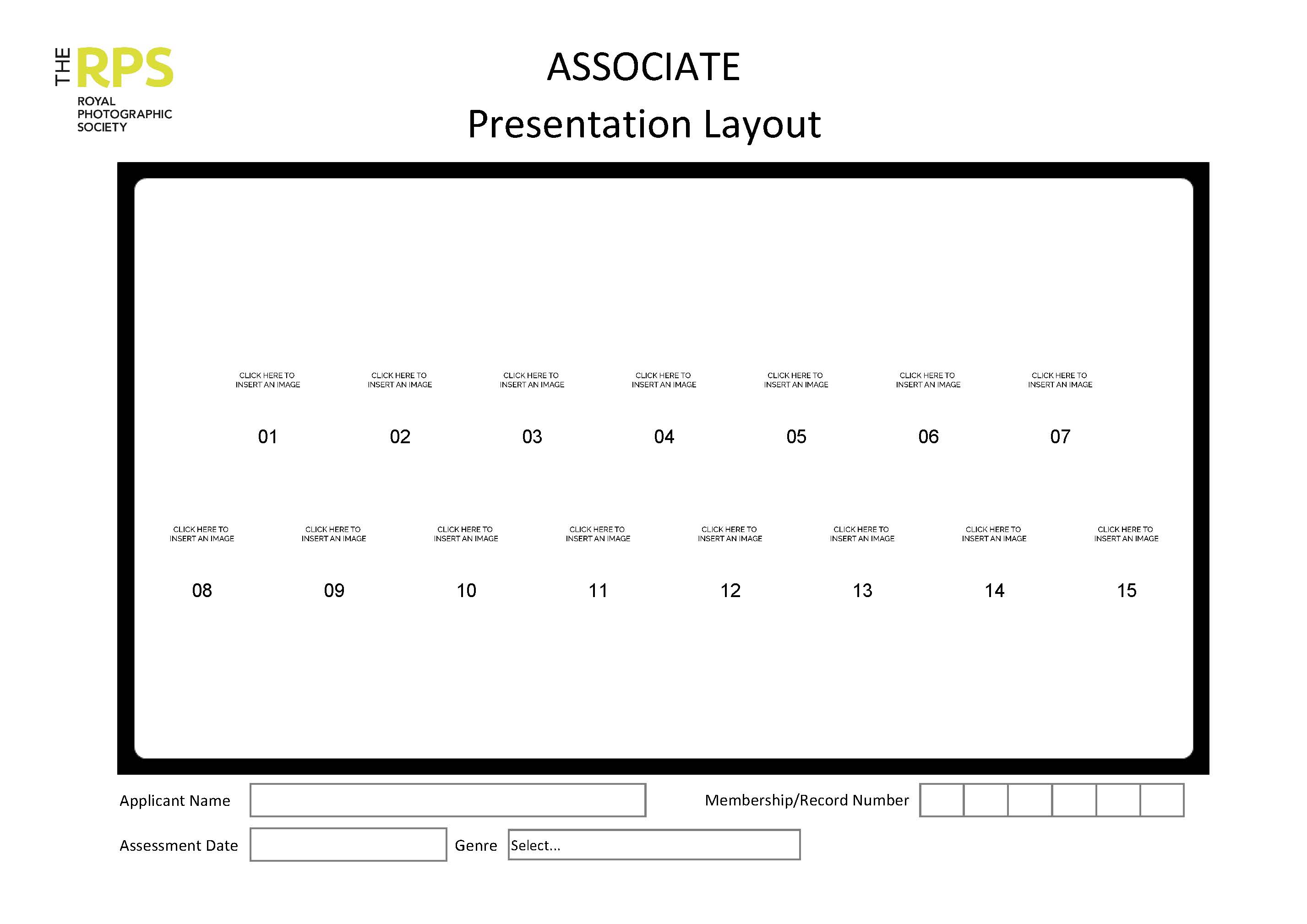 ARPS Presentation Layouts - Digital Format